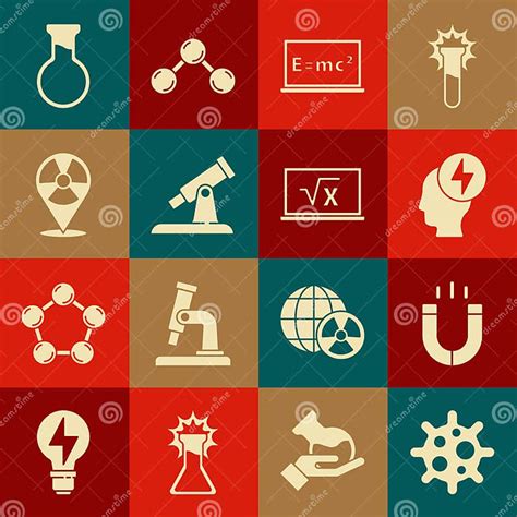 Set Virus Magnet Head And Electric Symbol Equation Solution