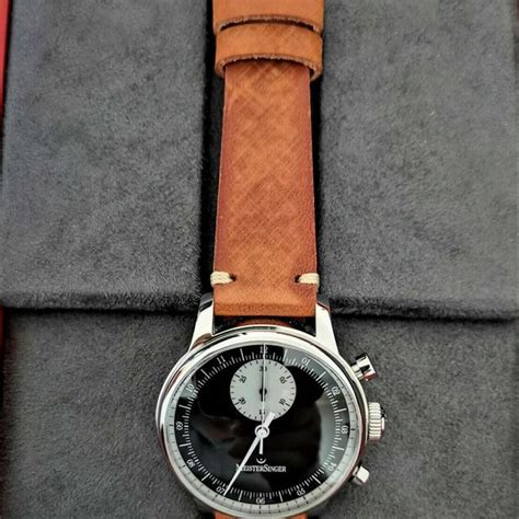 Meistersinger Singular Chronograph Watchcharts