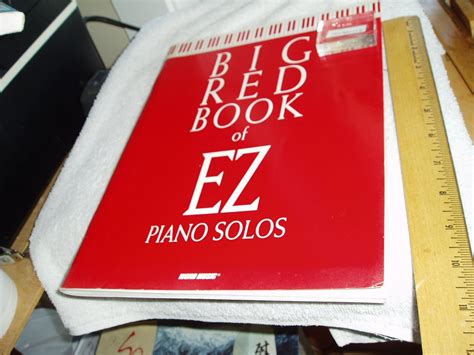 Big Red Book Of Ez Piano Solos Easy 9780634040887 Carol