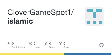 Github Clovergamespot Islamic