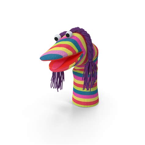 Character Hand Puppet Striped Girl Surprised Pose Png Images And Psds For