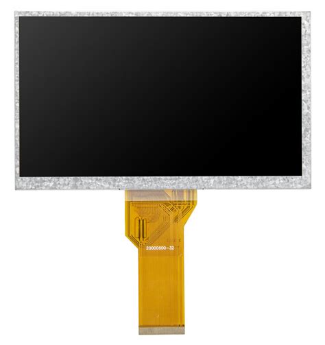 7 Inch 1024x600 Lvds Interface Automotive Lcd Display Vibration Resistance