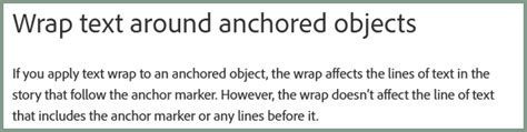 Solved Anchoring An Image Does Not Make The First Line Re Adobe