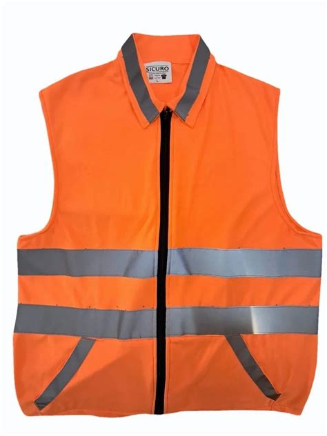 Polyester Orange Safety Jacket For Traffic Control At ₹ 250 Piece In Prayagraj