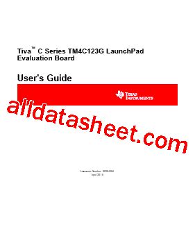 EK TM C GXL Datasheet PDF Texas Instruments