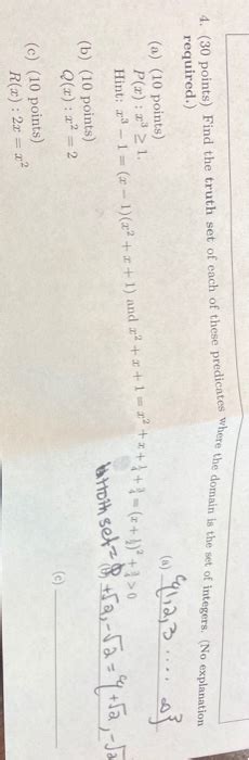 solved predicates were the domain is the set of integers