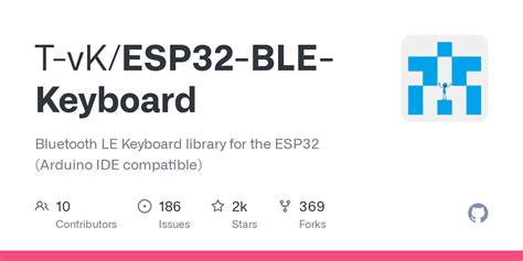 Esp Ble Keyboard Blekeyboard H At Master T Vk Esp Ble Keyboard Github