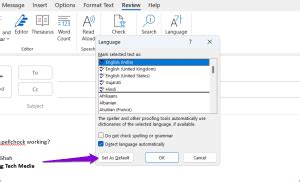 Fixes For Spell Check Not Working In Microsoft Outlook For Windows Guiding Tech