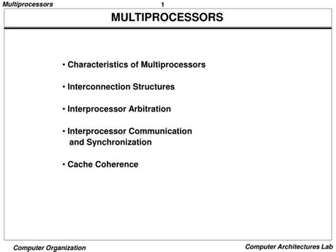 ppt multiprocessors powerpoint presentation free download id 4389728