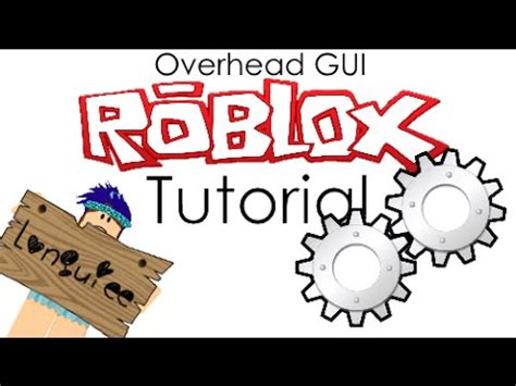 ROBLOX Tutorial How To Add An Overhead GUI YouTube