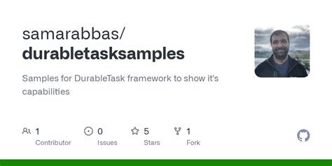 github samarabbas durabletasksamples samples for durabletask