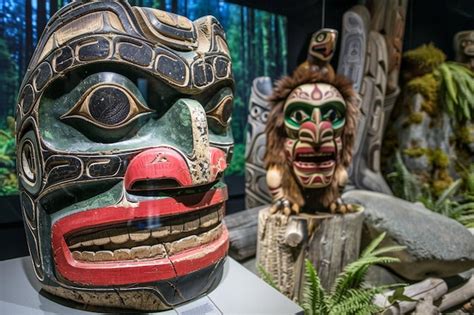 History Artifacts On Display Premium Ai Generated Image