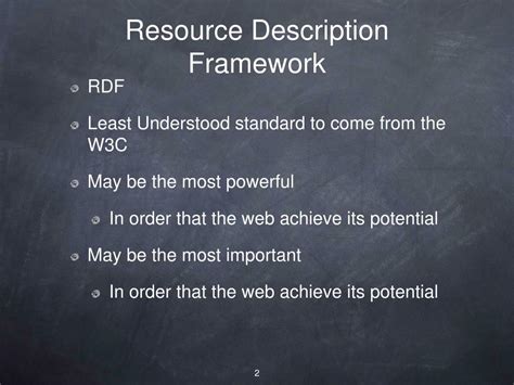 Ppt An Introduction To Rdf And The Semantic Web Powerpoint