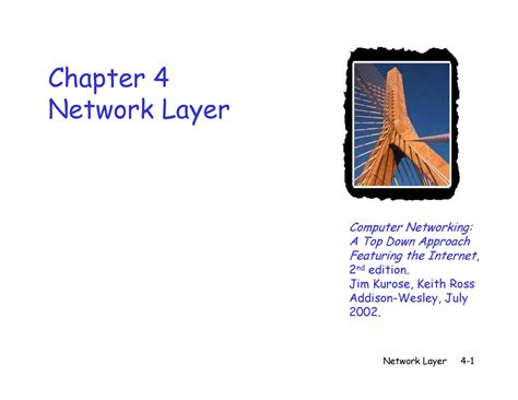 Ch4 Chapter 4 Network Layer Computer Networking A Top Down Approach Featuring The Internet 2