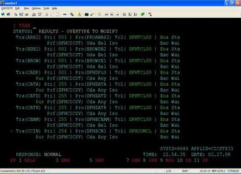 Useful Cics Commands With Screens Tekdoze