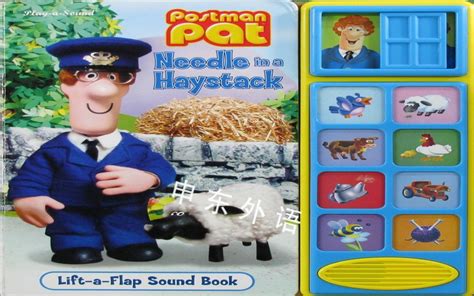 Postman Pat Needle In A Haystack Little Lift And Listen Book早期的读者系列儿童图书进口图书进口书原版书绘本书