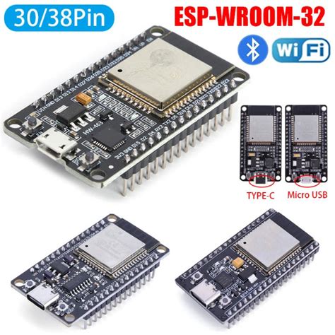 Esp Wroom 32 Esp32 Bluetooth Wifi Dual Core Esp32 S Esp32 30 Pin