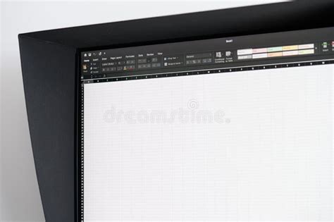 Making New Document In Microsoft Excel Editorial Photo Image Of Data