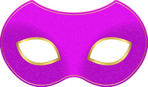 Carnival Mask Clipart Design Illustration PNG