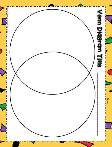 Venn Diagram Worksheets