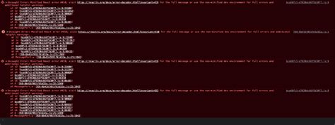 Minified React Errors In Production Issue 50245 Vercel Next Js GitHub