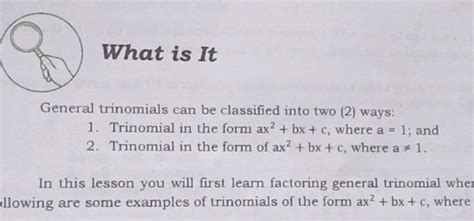 What Is It General Trinomials Can Be Studyx What Is It General Trinomials Can Be Studyx