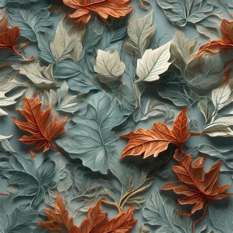 Premium Ai Image Neural Patterns Of A Leaf In A Vibrant And Abstract Style