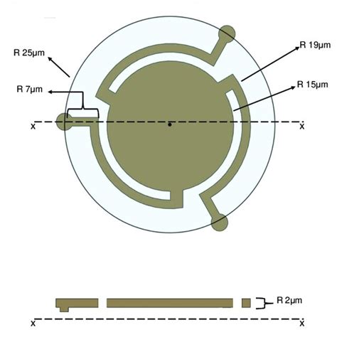 cmut a and b cross section download scientific diagram