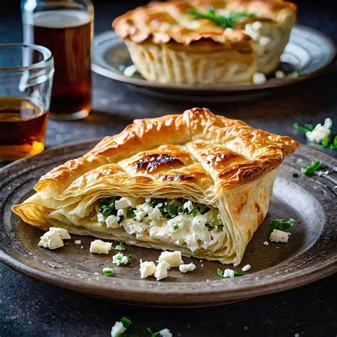 Easy Serbian Feta Cheese Burek Pie Recipe