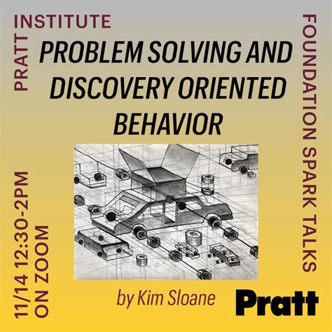 spark talk “problem solving and discovery oriented behavior” by kim sloane