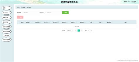 Springbootjavaphpnodepython医患档案管理系统【计算机毕设】 Csdn博客