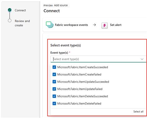 실시간 허브에서 Fabric 작업 영역 항목 이벤트에 대한 경고 설정 Microsoft Fabric Microsoft Learn