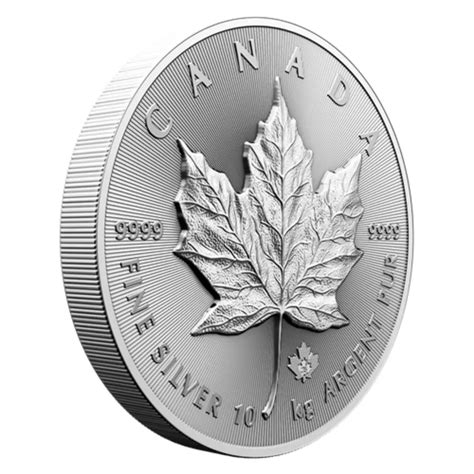 2025 Canada 10 Kilo 9999 Silver Big Silver Maple Leaf Mygold