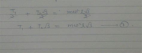Two Light Inelastic Strings Ap And Bp Connect A Particle Pto Fixed