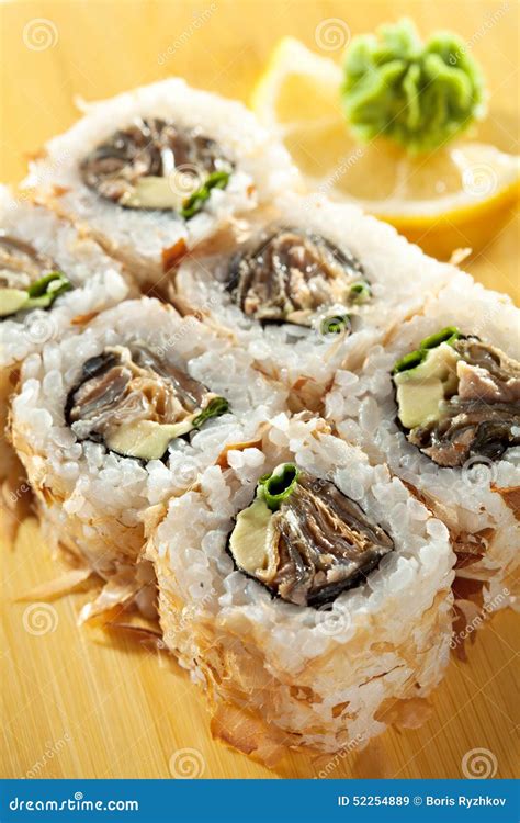 Salmon Skin Roll Sushi