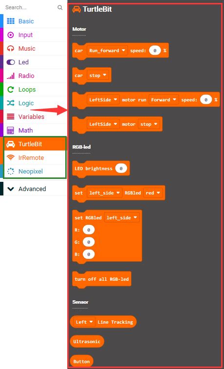 makecode tutorial — micro bit robot documentation