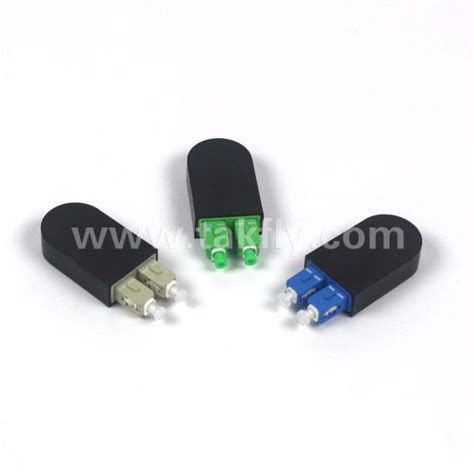China Lc Single Mode 9 125 Fiber Optic Loopback Adapter China Fiber