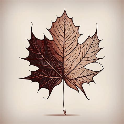 Canadian Maple Leaf Drawing