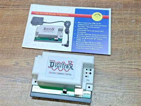 digitrax pr3 decoder programmer unit only ebay