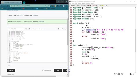 Solving Codechef Chef Jumping Ojumps Youtube