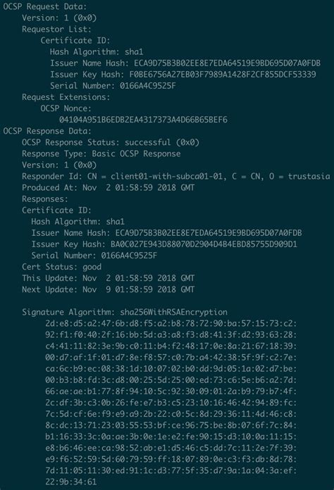 Cant Parse Ocsp Response Data In Openssl Ocsp Module · Issue 7550 · Opensslopenssl · Github