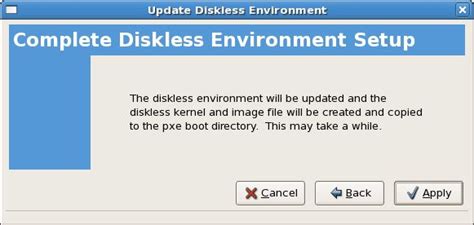 Centos 5 Pxe Server Diskless Client Server World