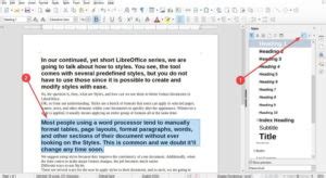 What Are Styles And How To Use Them In LibreOffice