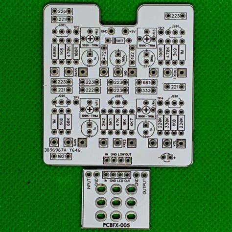 Jual T Audio Pcbfx 005 Based On Dr Boogie High Gain Preamp Emulator