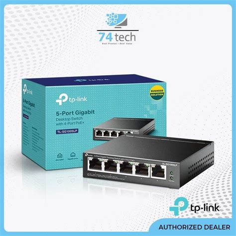 Tp Link TL SG1005LP 5 Port Gigabit Desktop Switch With 4 Port PoE Lazada PH
