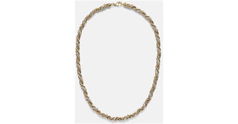 Yvonne Léon Corde Torsade 18kt And Necklace In Metallic Lyst Uk