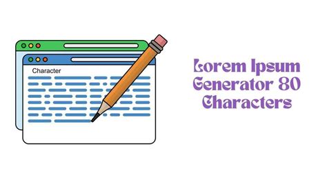 Lorem Ipsum Generator 80 Characters Lipsum Hub