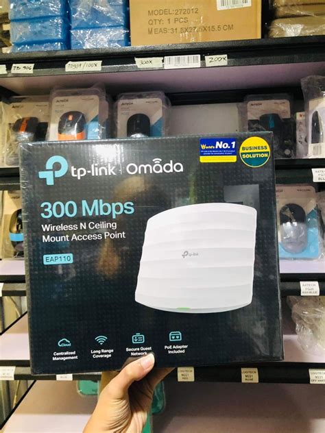 Tp Link Eap Indoor Wireless N Ceiling Mount Access Point Computers Tech Office Business