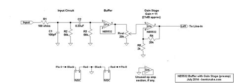 Ne5532 Guitar Preamp Schematic Wiring Flash