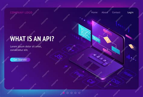 Api 응용 프로그래밍 인터페이스 아이소 메트릭 무료 벡터